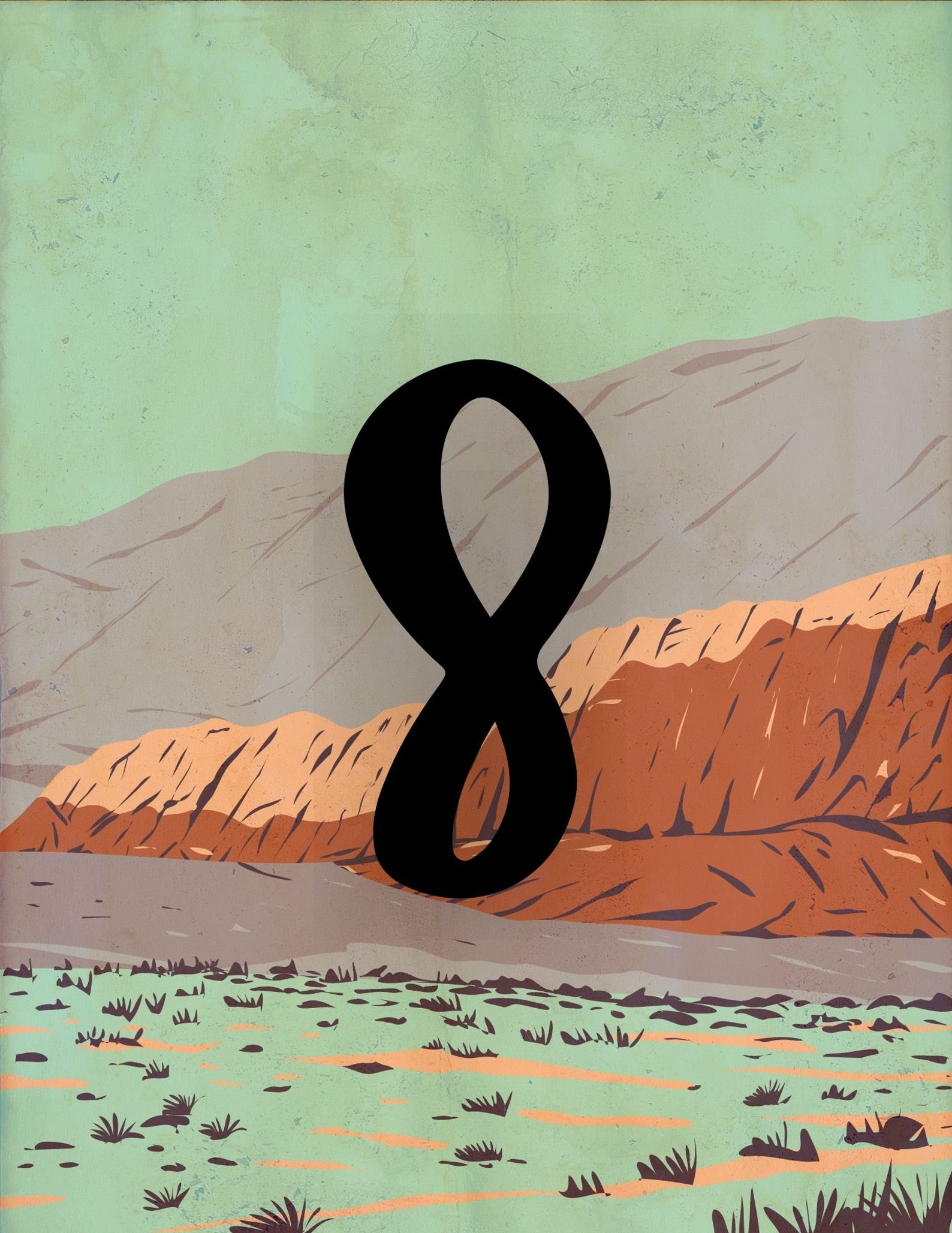 Alphabet & Number Posters | National Park Edition - Black Script ...