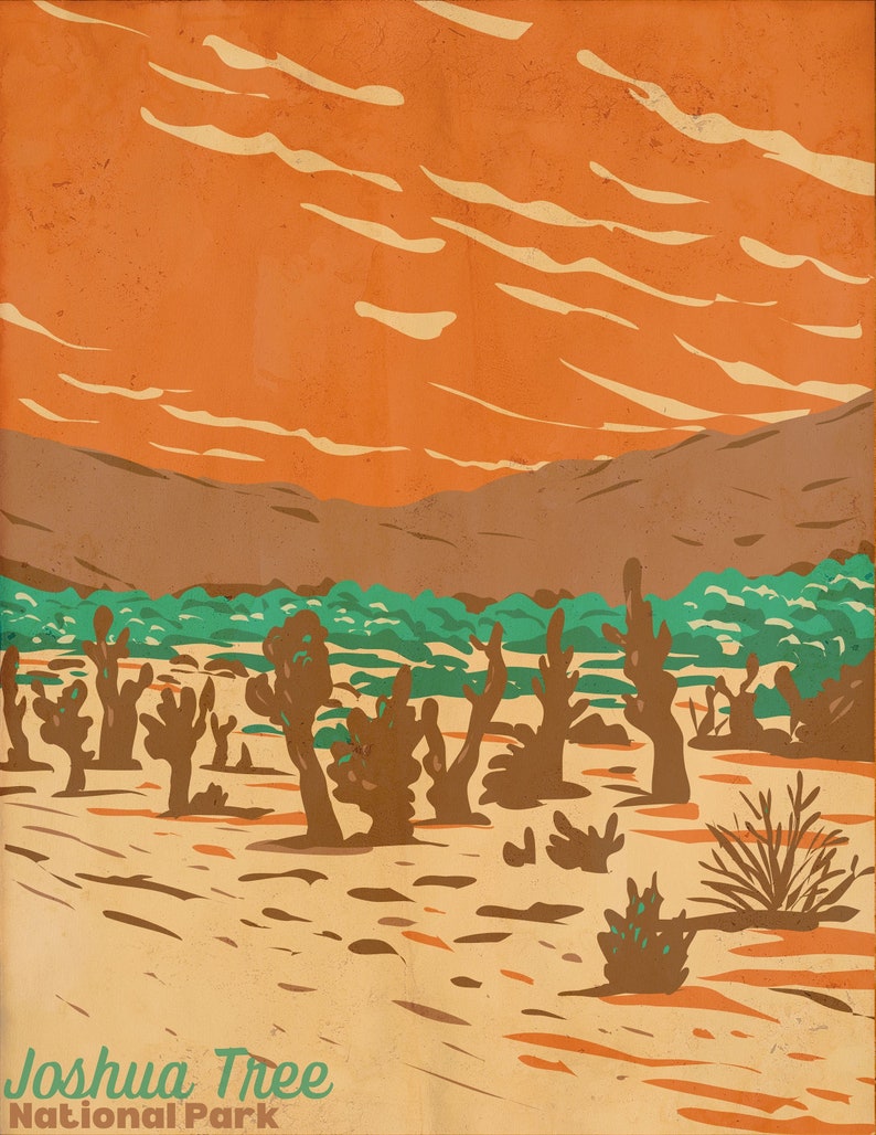 National Park Posters With Location Names | Set of 36 | Printable ...