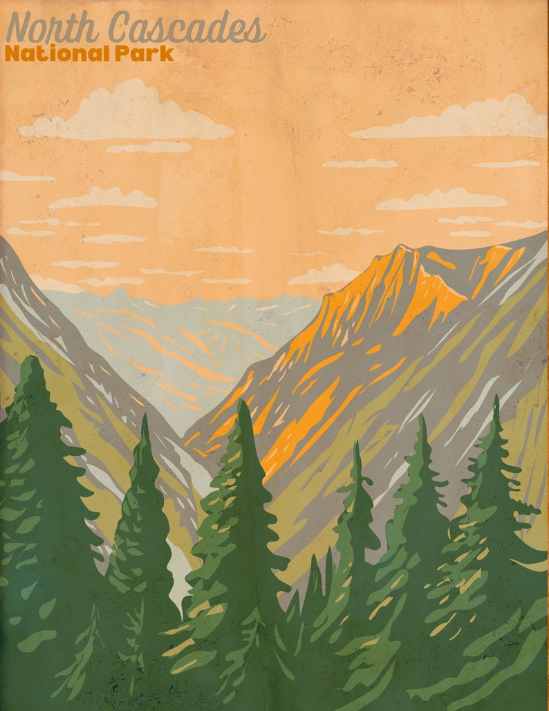 National Park Posters With Location Names | Set of 36 | Printable ...