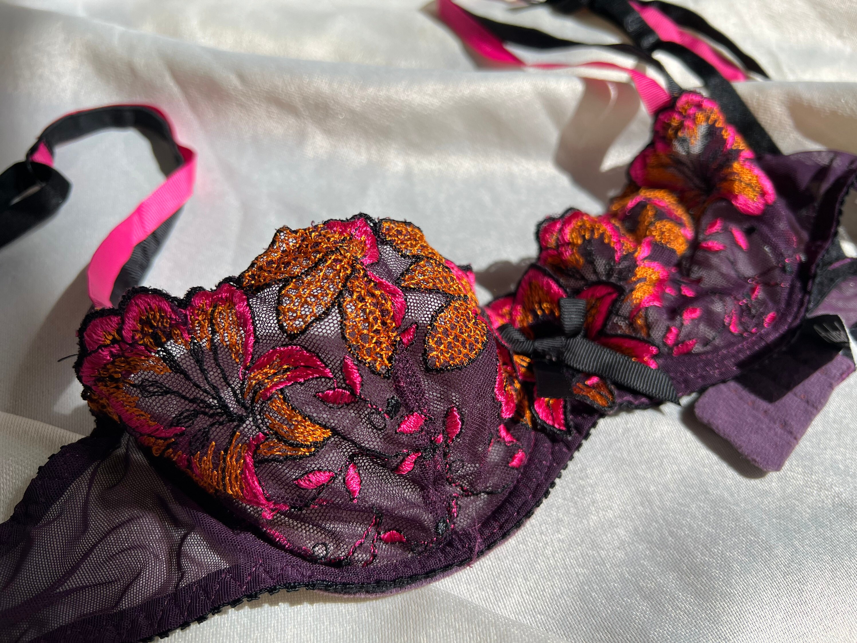 Vintage French Bra by Aubade Size XS - Etsy