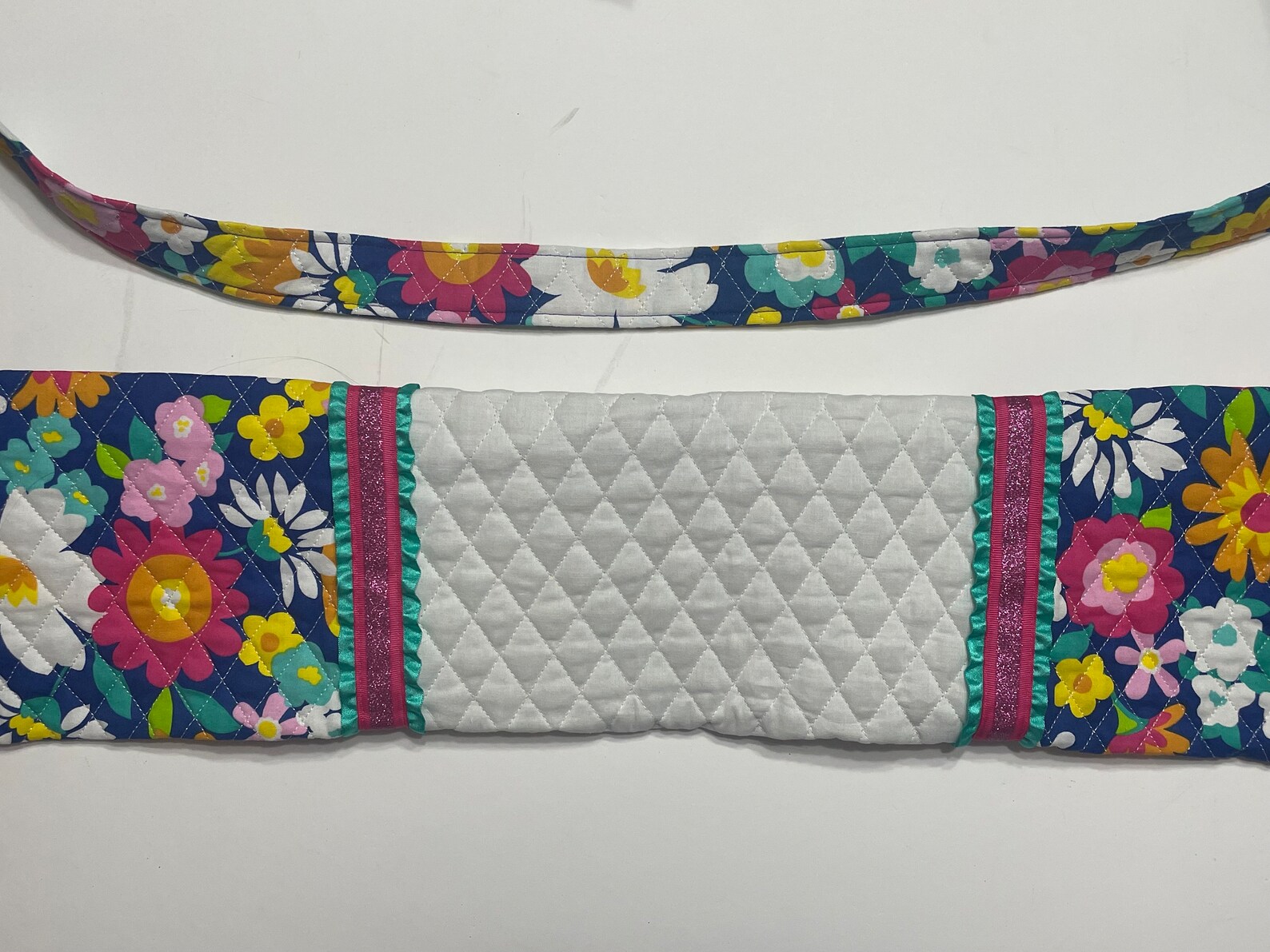 Baton Bag Personalized Quilted Fabric Twirling Case 34in One of a Kind ...