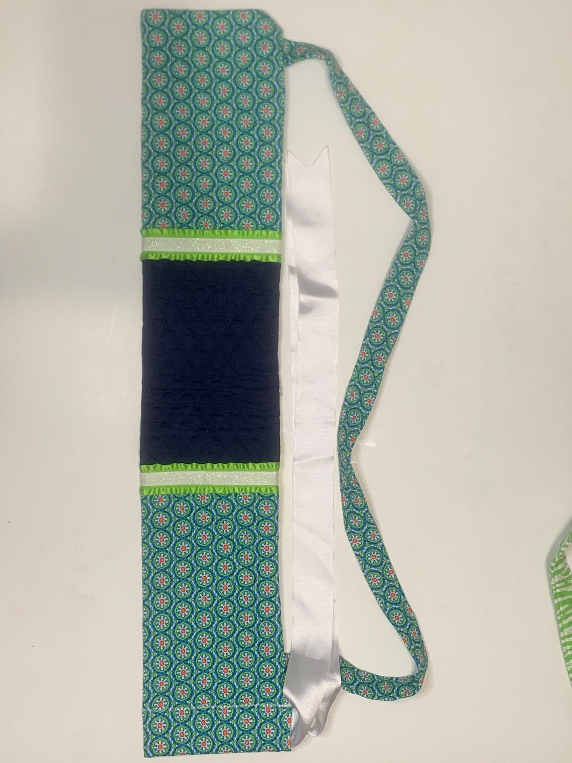 Baton Bag Personalized Quilted Fabric Twirling Case 34in One | Etsy