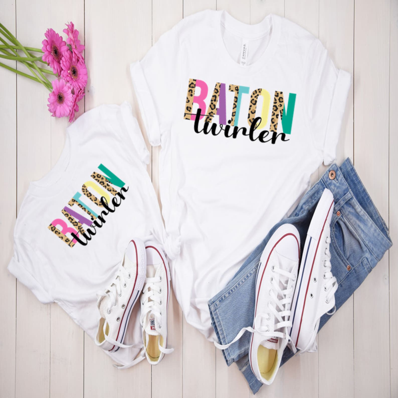 Baton Twirler Baton Mom Cheetah Script Shirt Sweatshirt Twirling ...