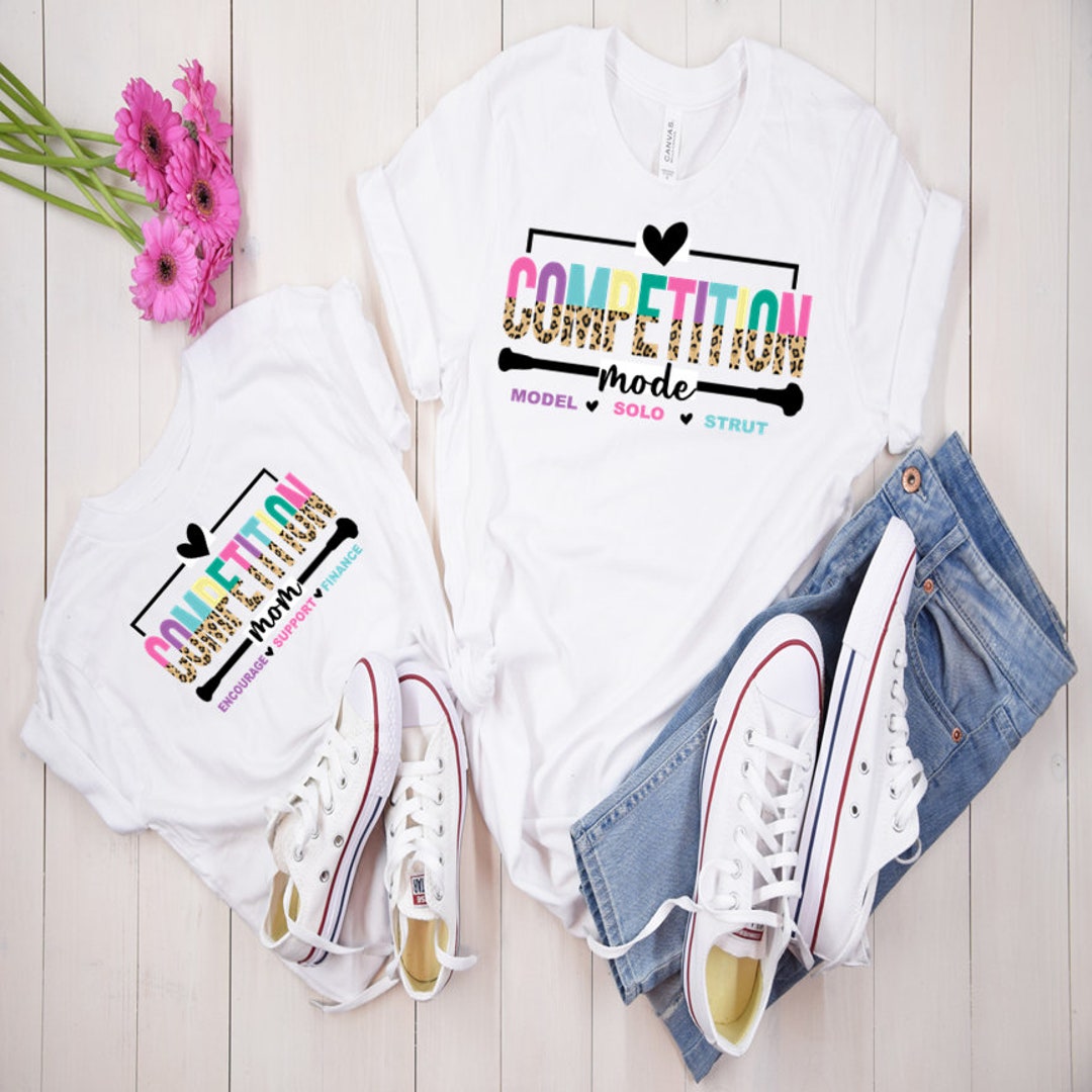 Baton Twirler Competition Mode Shirt Baton Twirler Competition Mom ...