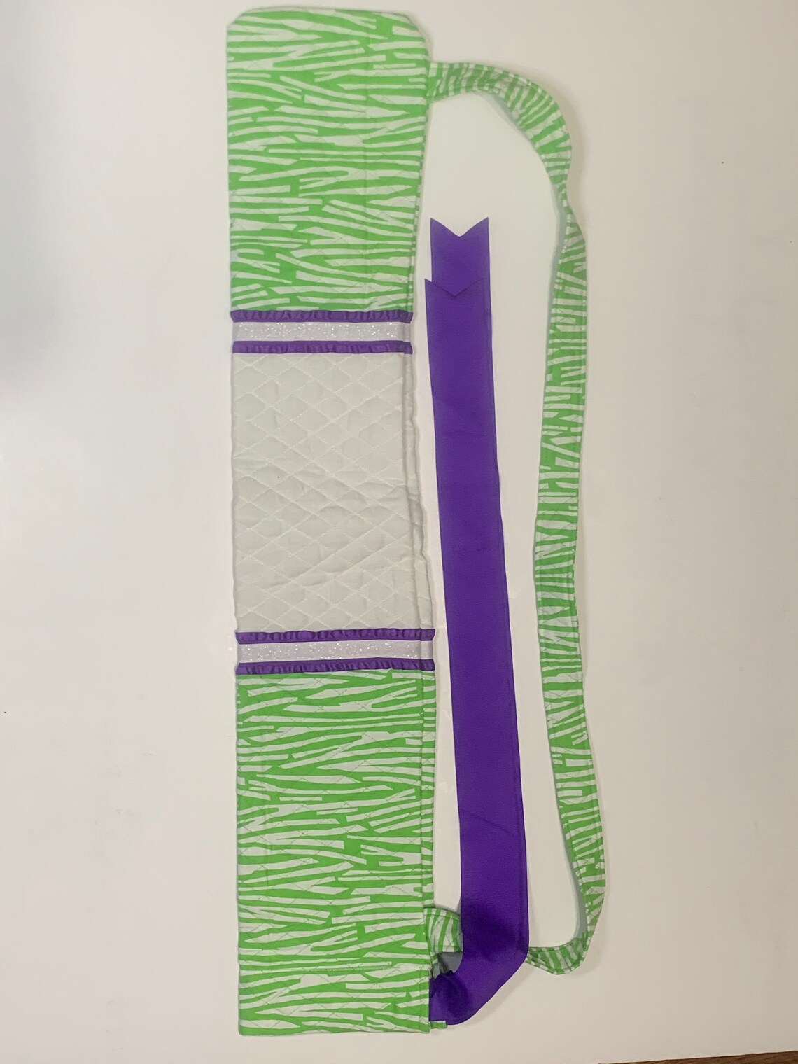 Baton Bag Personalized Quilted Fabric Twirling Case 34in One of a Kind ...