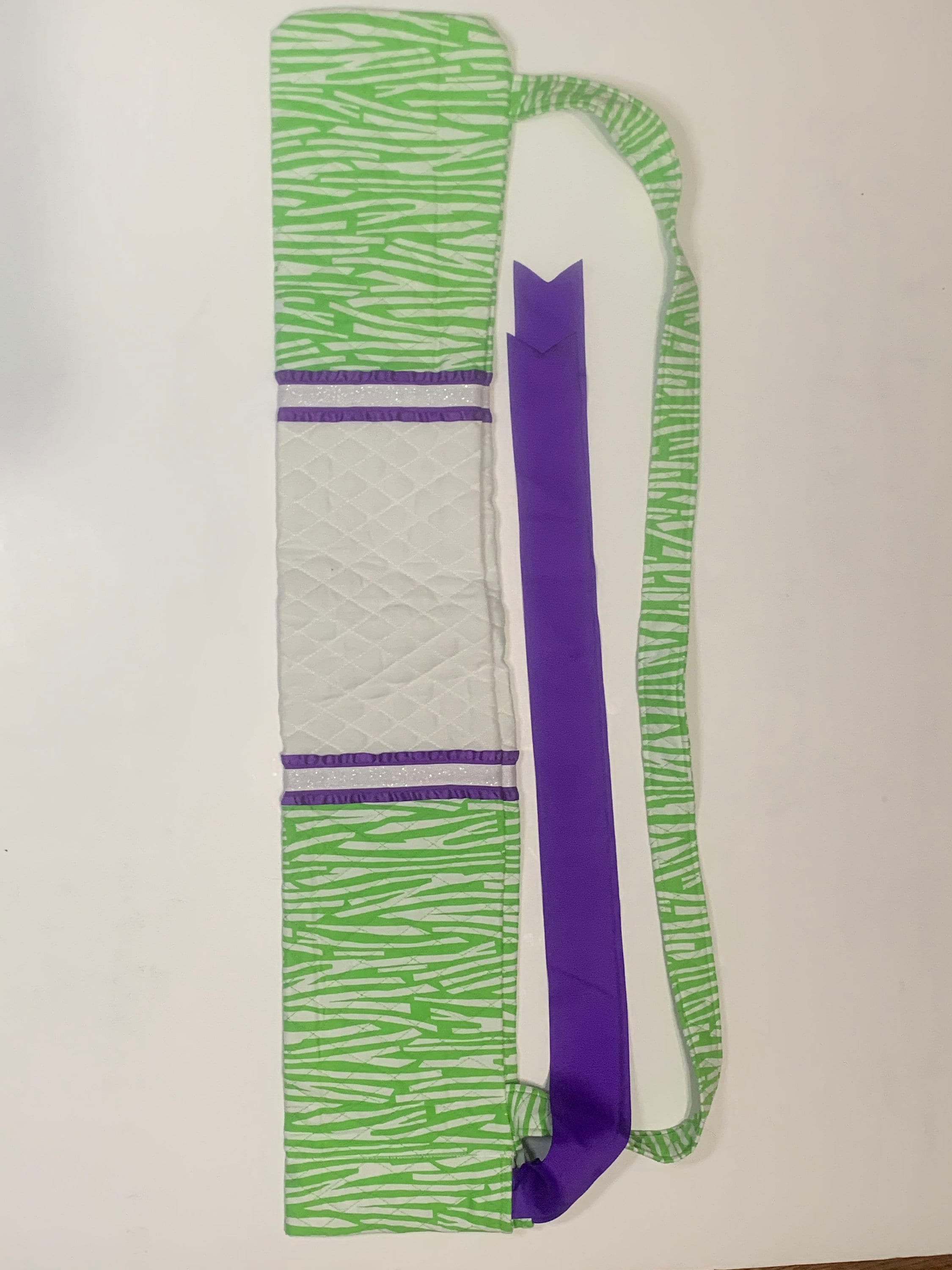 Baton Bag Personalized Quilted Fabric Twirling Case 34in One of a Kind ...