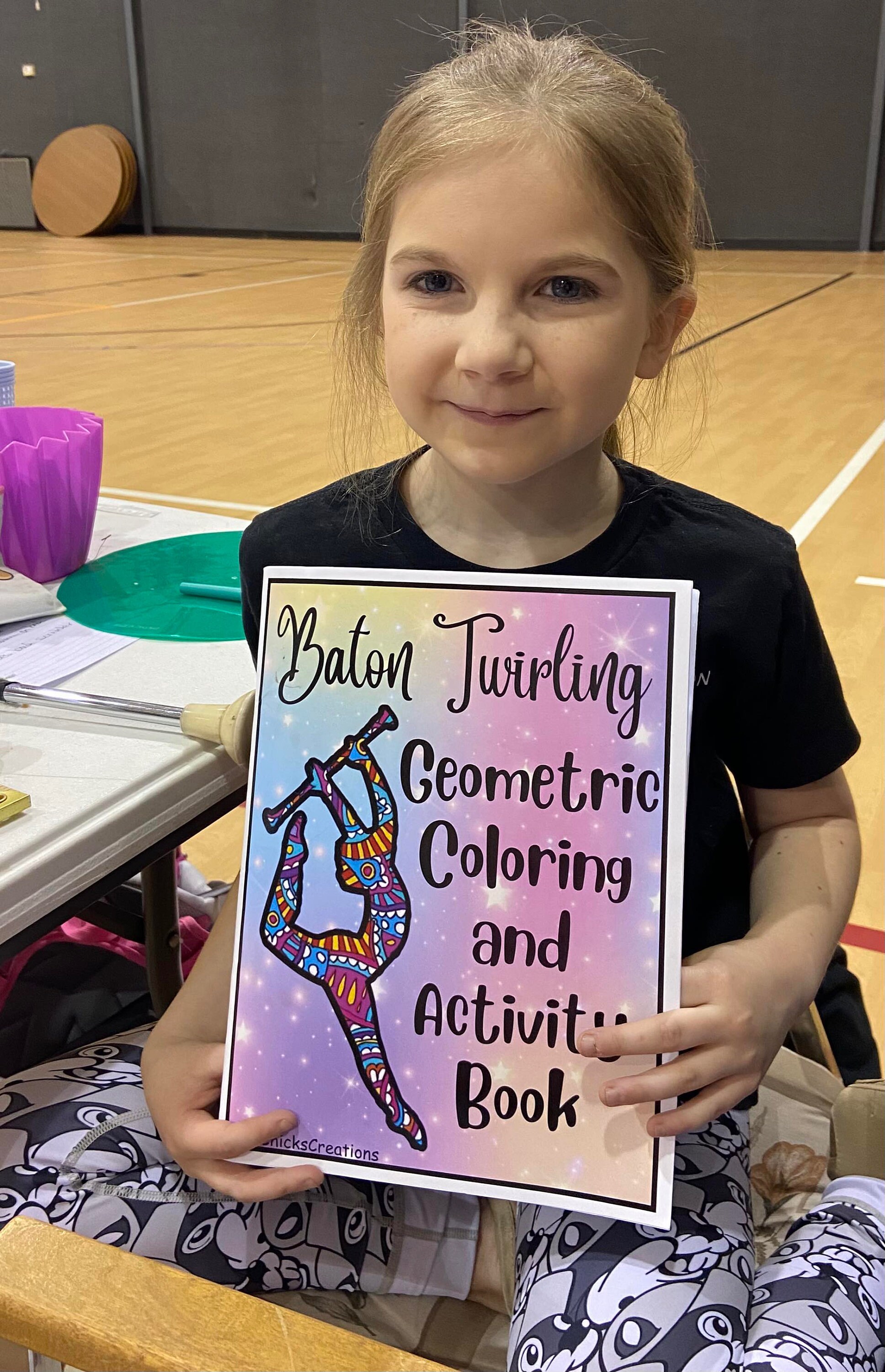 Baton Twirler Coloring and Activity Book Baton Twirler Adult Coloring ...