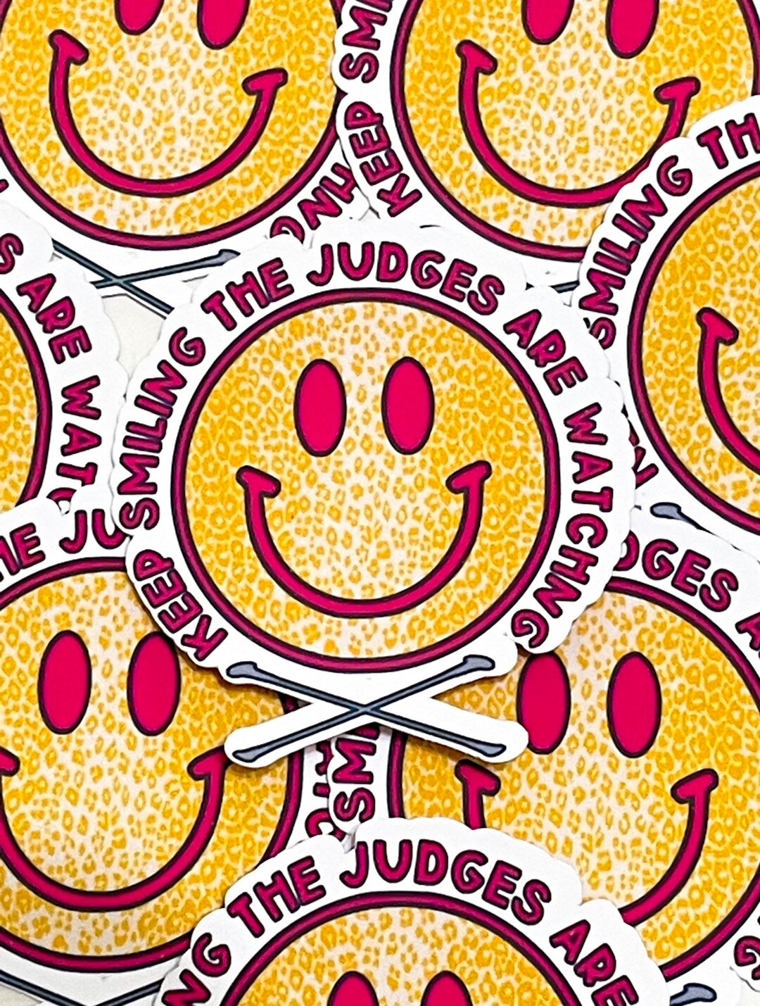 Keep Smiling Baton Twirler Competition Sticker Twirler Gift Baton ...