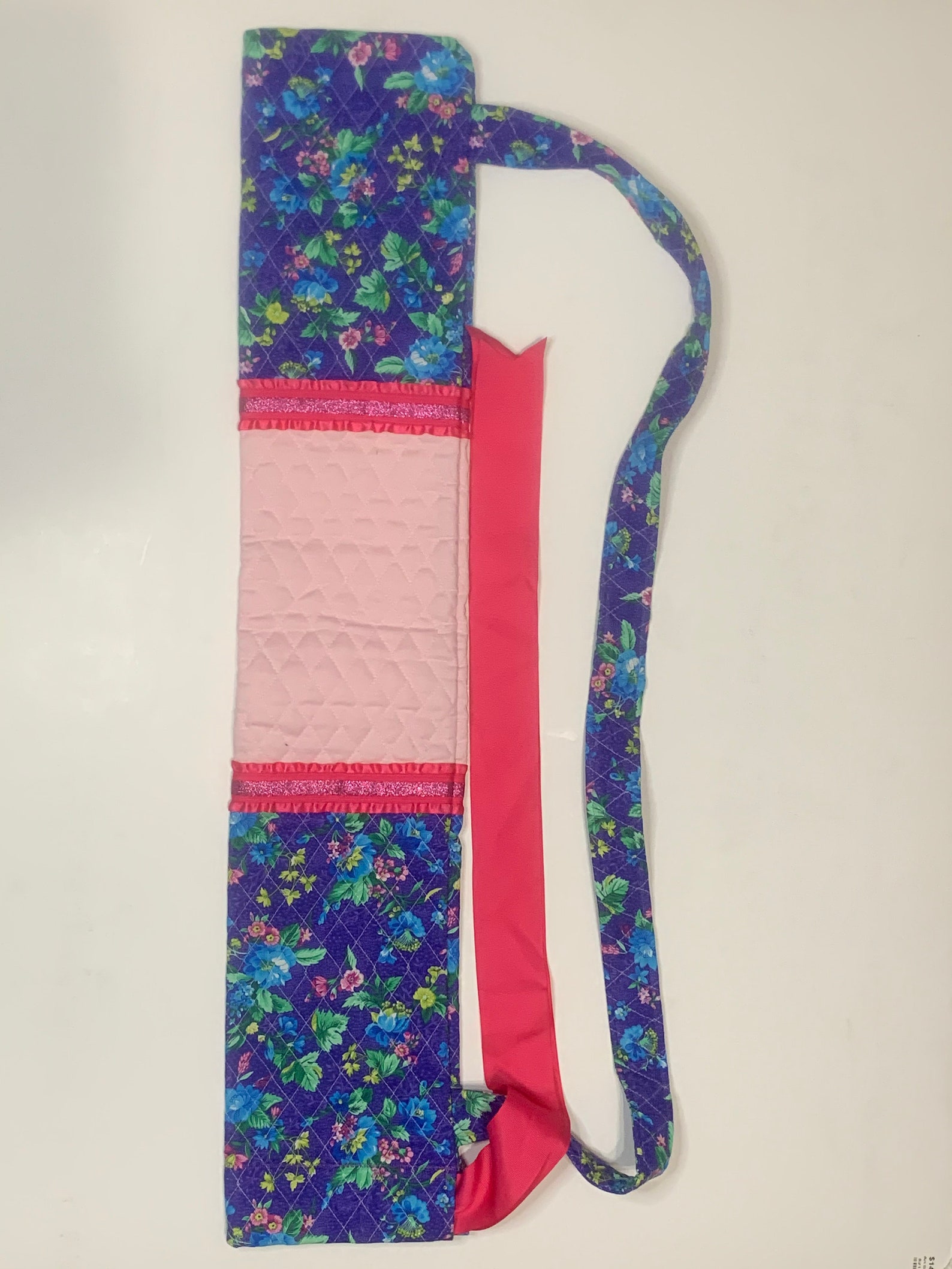 Baton Bag Personalized Quilted Fabric Twirling Case 34in One | Etsy