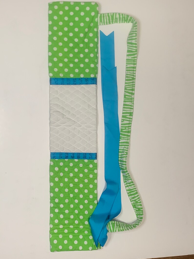 Baton Bag Personalized Quilted Fabric Twirling Case 34in One | Etsy