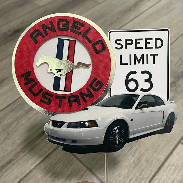 Mustang Cake Decorations - Etsy