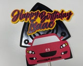 Mazda RX8 Race Car Cake Topper Personalized Cake Topper Car - Etsy