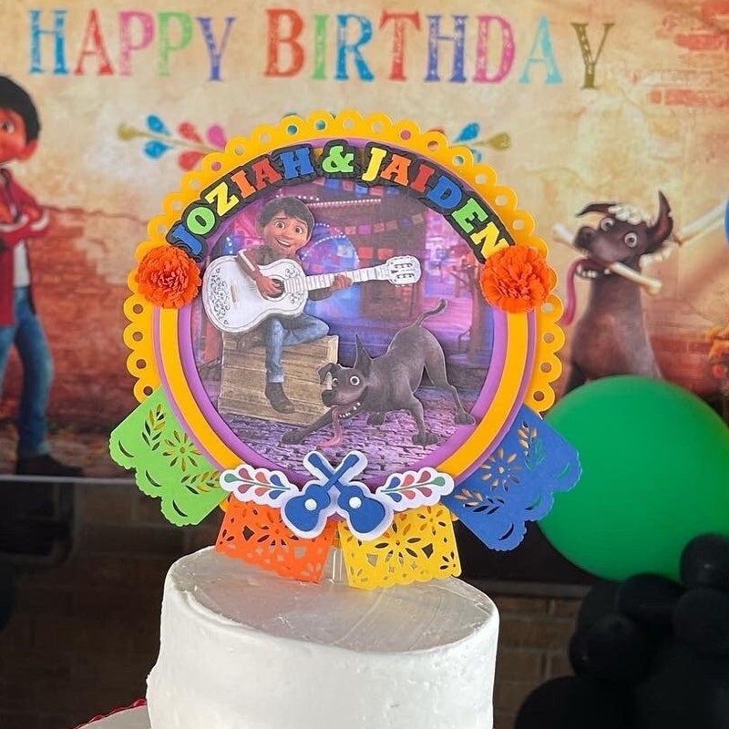 Day of the Dead Cake Topper - Etsy
