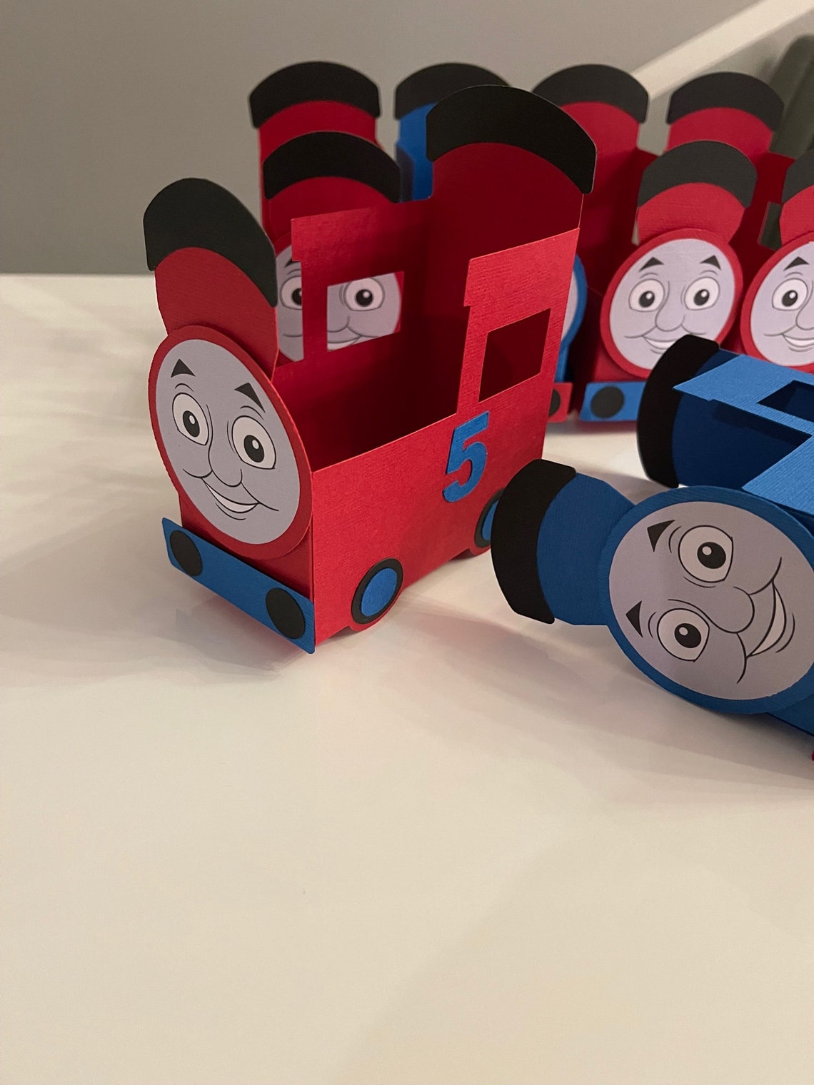 Thomas the Train Favor Boxes Thomas the Train Personalized | Etsy