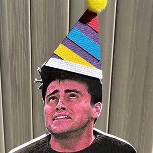 Friends Cake Topper, Why God Why? Joey Birthday Party, Friends TV Show ...