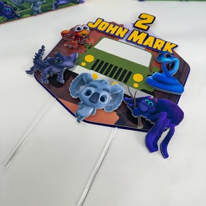 Back to the Outback Cake Topper: Personalized Birthday Party Decoration ...