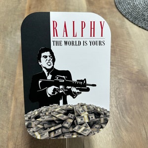 Scarface Cake Topper: Tony Montana, the World is Yours Birthday Decor ...