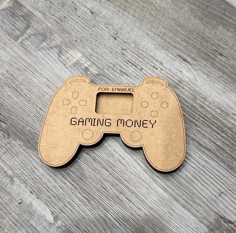 Gaming Money Gift Card Holder: Wooden Game Controller Design - Etsy
