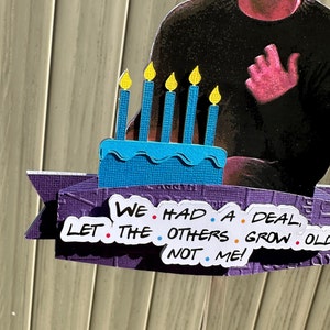 Friends Cake Topper, Why God Why? Joey Birthday Party, Friends TV Show ...