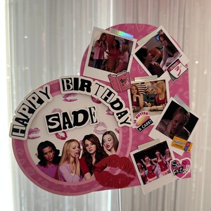 Mean Girls Cake Topper, Movie Personalized Cake Topper, Burn Book Cake ...