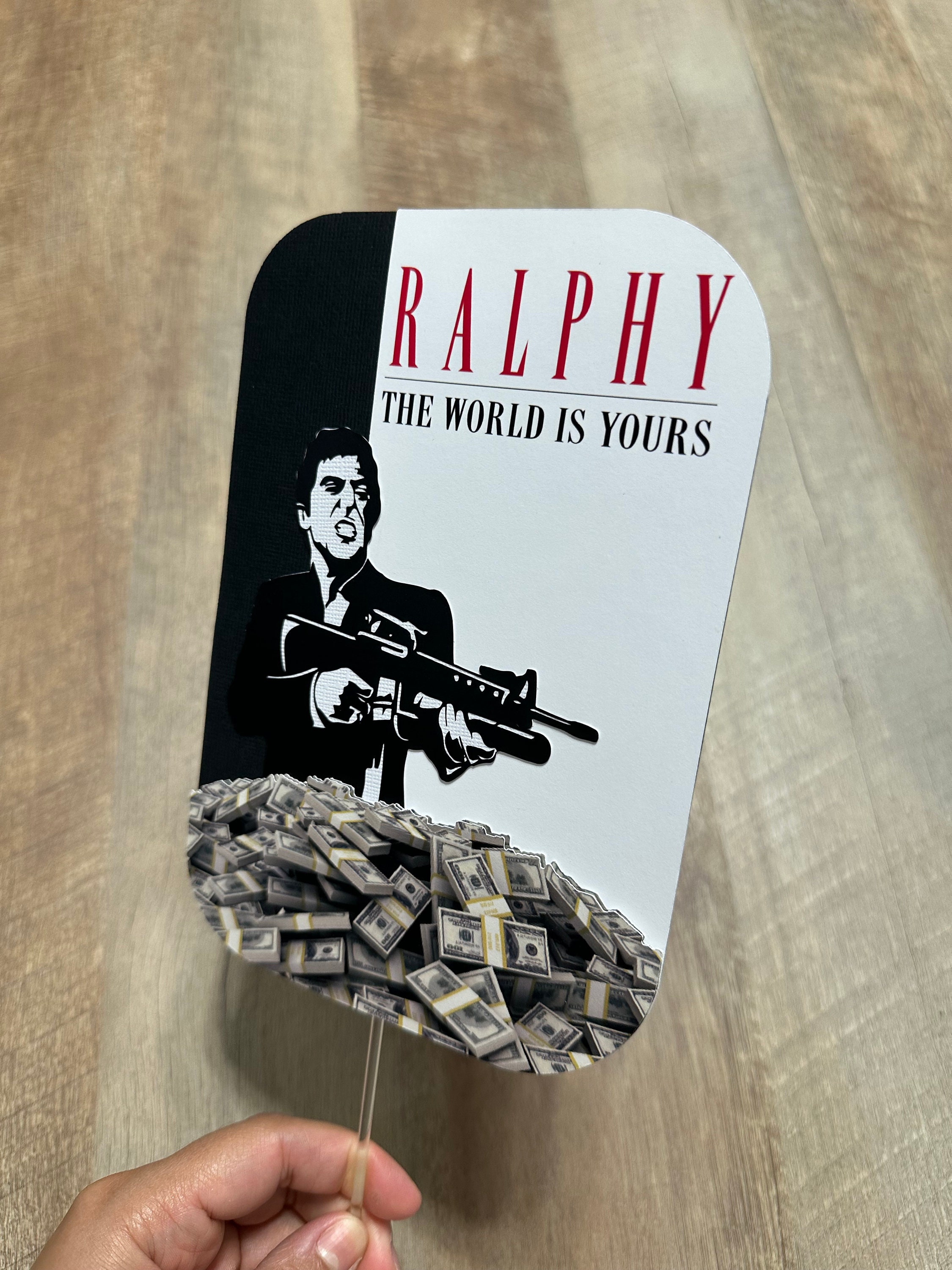 Scarface Cake Topper: Tony Montana, the World is Yours Birthday Decor ...