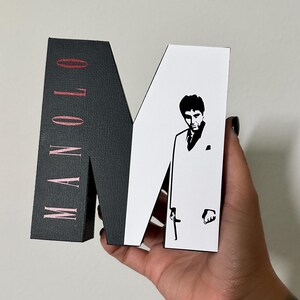Scarface 3D Letter: Tony Montana Party Decor - Etsy