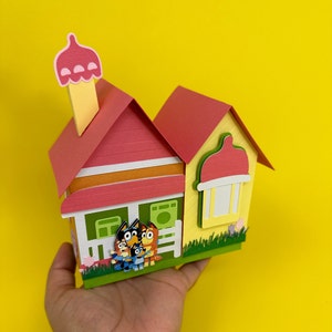 Blue Dog House Personalized Favor Boxes, Blue Dog Candy Boxes, Blue Dog ...