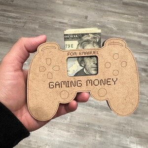 Gaming Money Gift Card Holder: Wooden Game Controller Design - Etsy