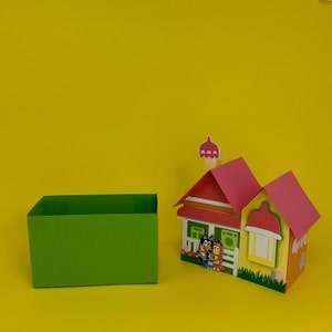 Blue Dog House Personalized Favor Boxes, Blue Dog Candy Boxes, Blue Dog ...