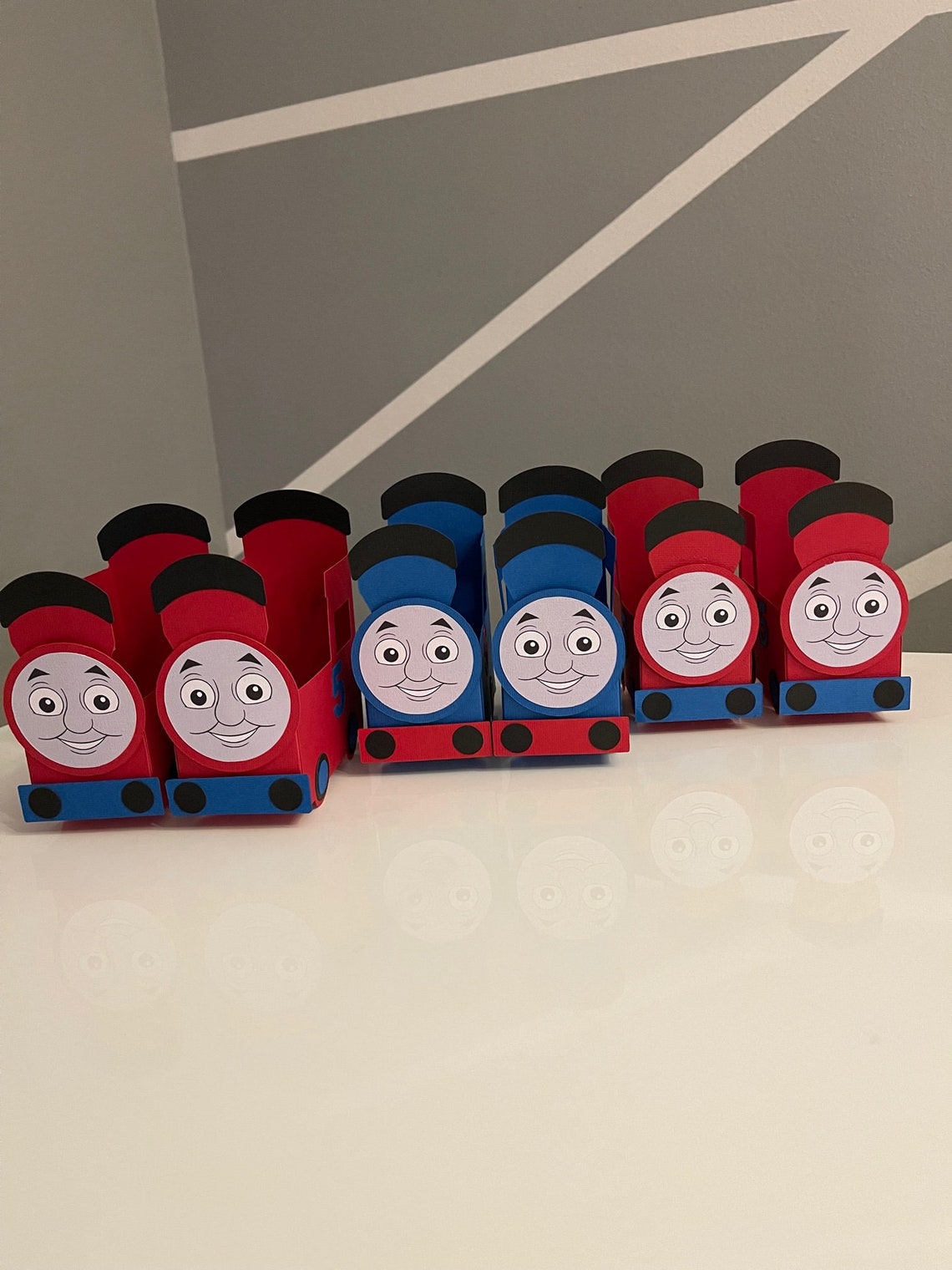 Thomas the Train Favor Boxes Thomas the Train Personalized | Etsy