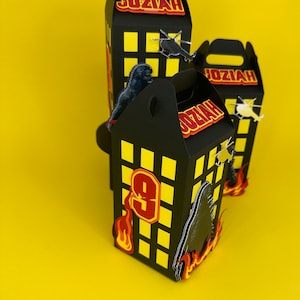 Godzilla Favor Boxes, Godzilla Treat Boxes , Mini Box Favor Box , Party ...