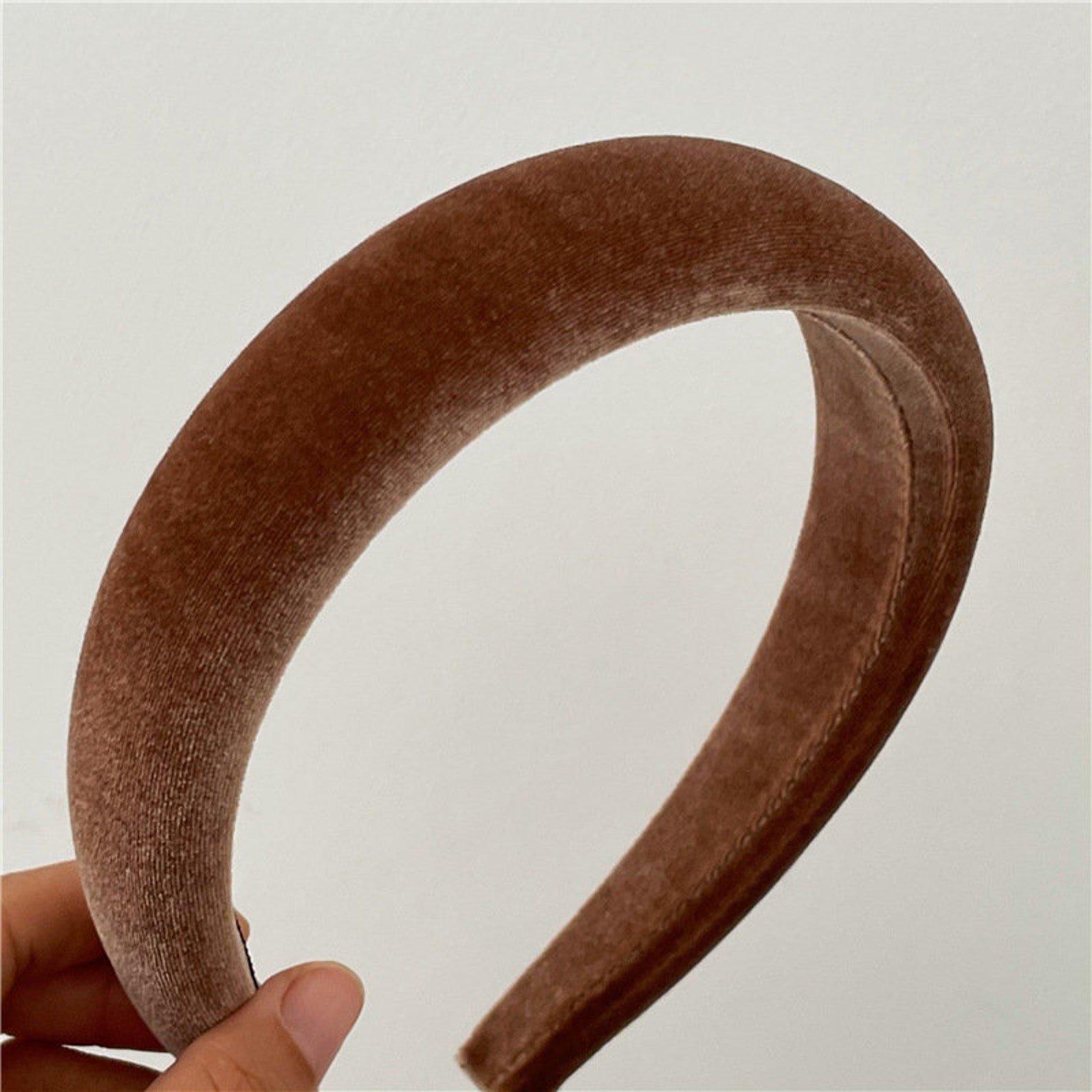 Wide Velvet Headbands Padded Headband Headbands for Women - Etsy