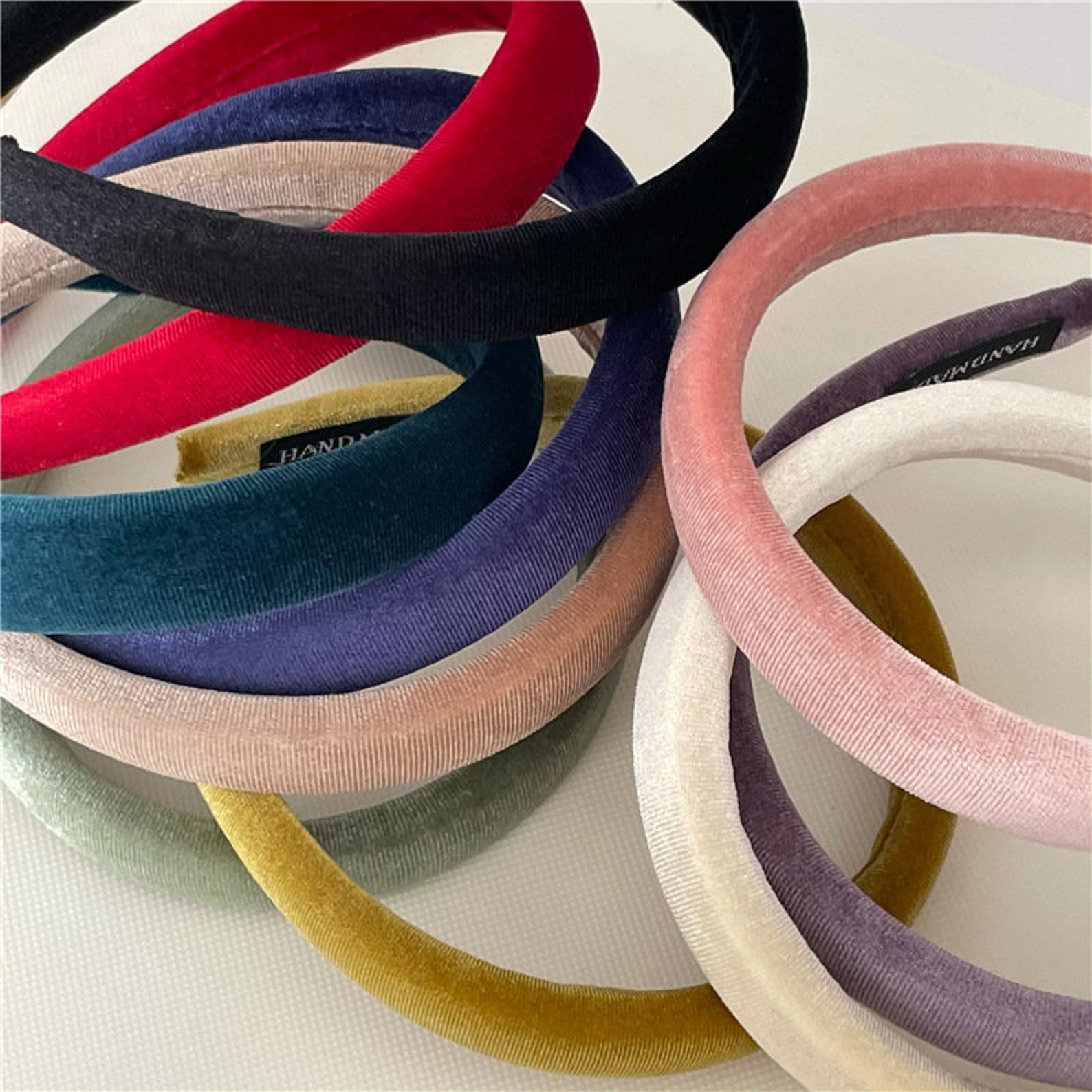 Velvet Plush Headbands Padded Headband Headbands for Women - Etsy