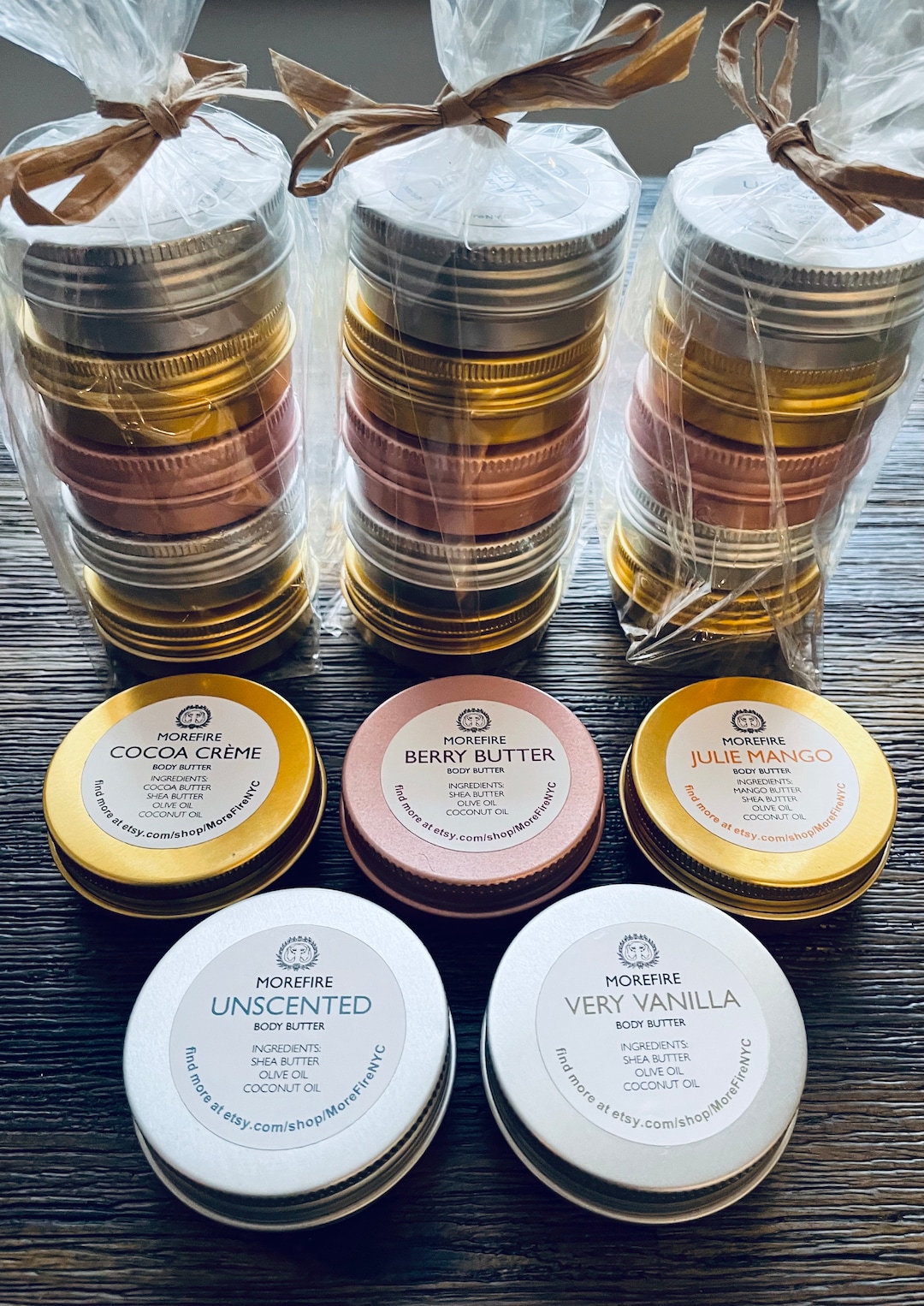 Organic Body Butter Gift Set - Etsy