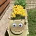 Wooden Caterpillar Planter - Etsy UK