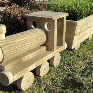 Garden Planter Train - Etsy UK
