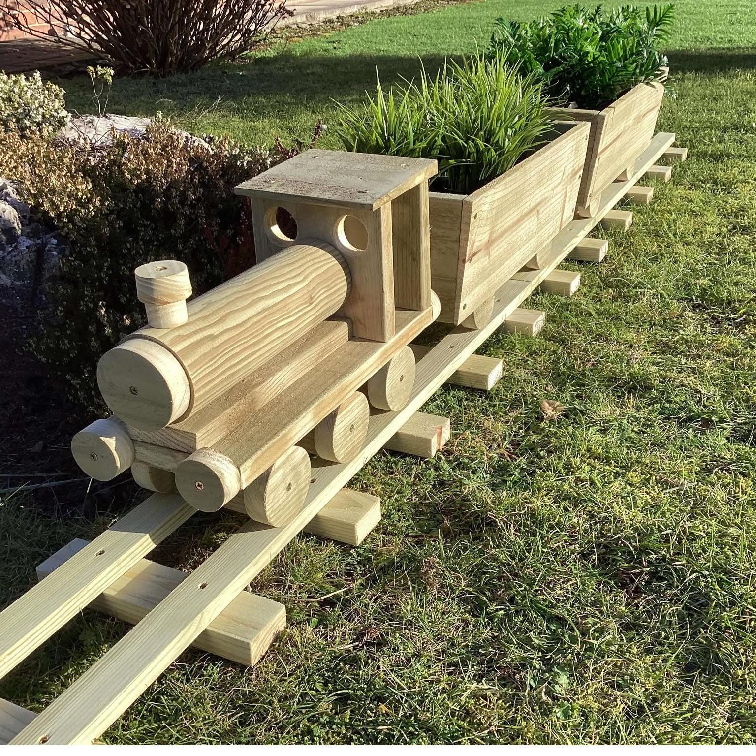 Garden Planter Train - Etsy UK