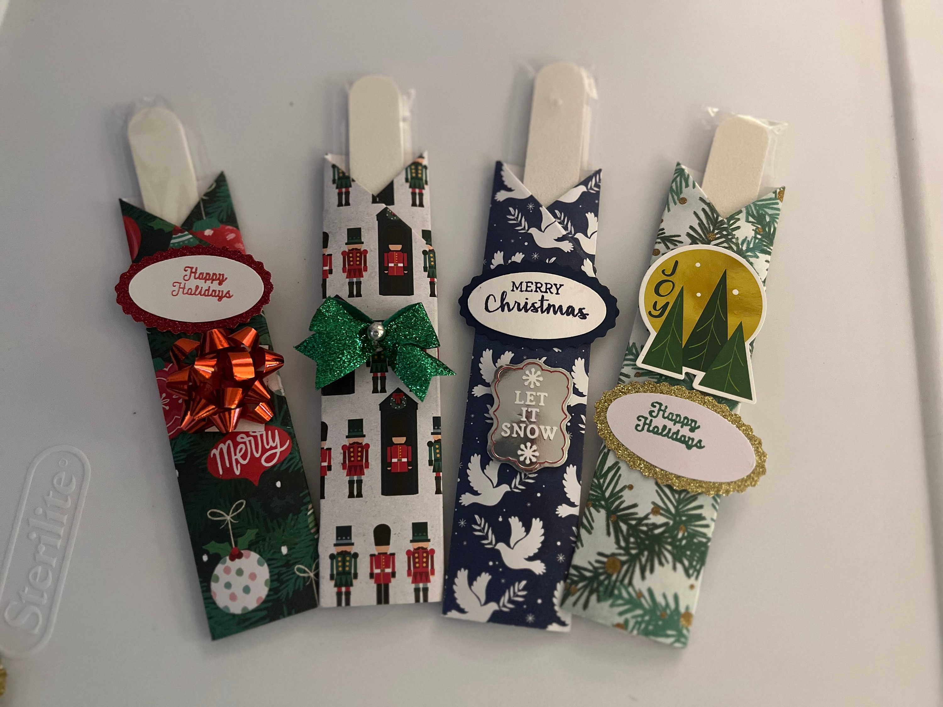 Christmas Nail Files & Holders Sold by Each - Etsy