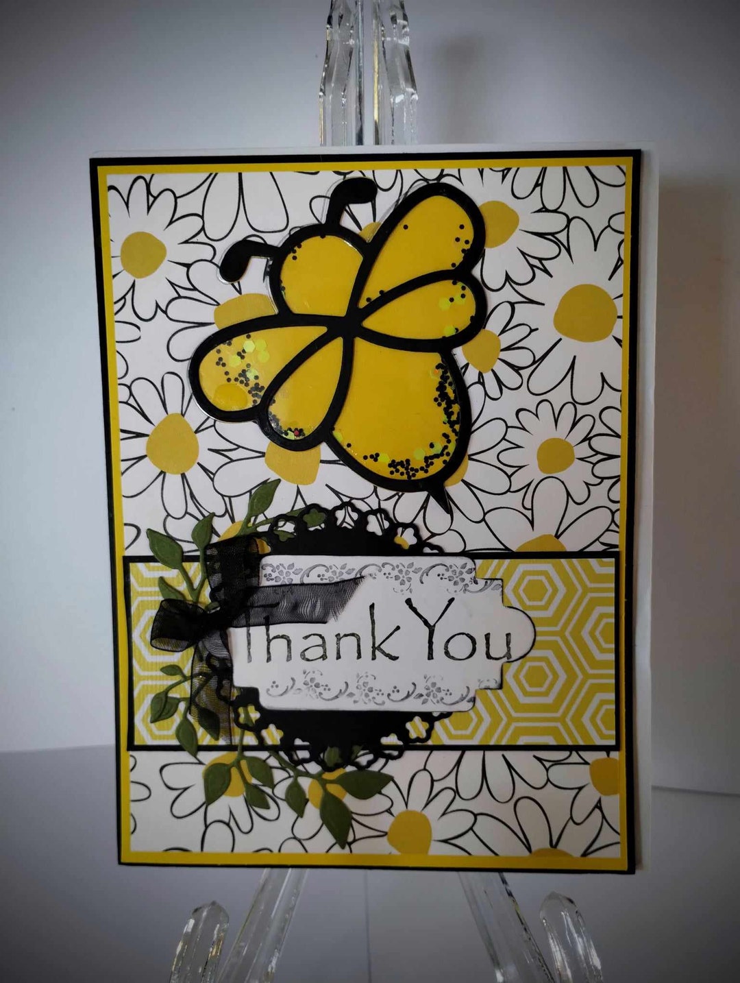 Bumble Bee Thank You Card - Etsy