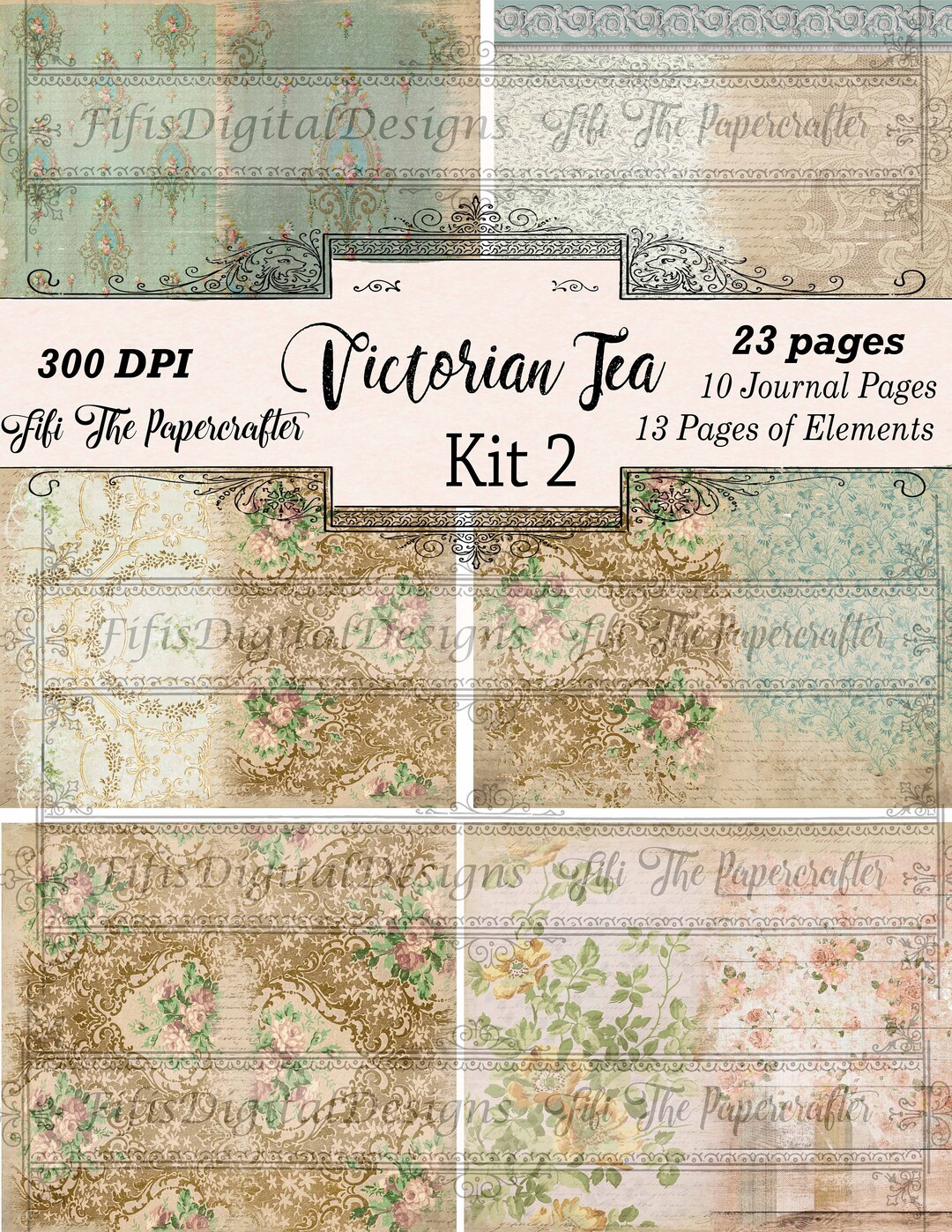 Victorian Tea Kit Part 2 - Etsy