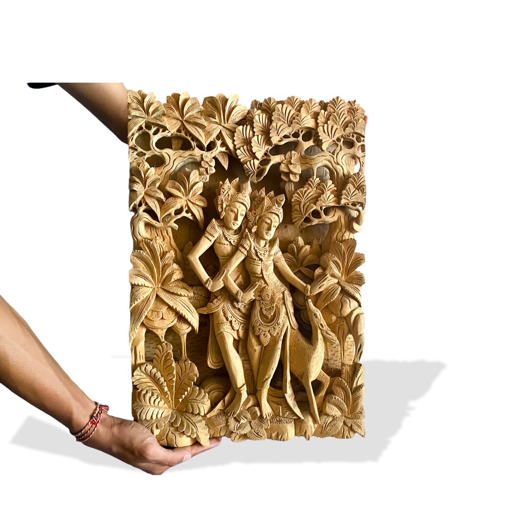 Rama and Sita Couple Decor 19.3 Inch, Easter Gift, Love Story House ...