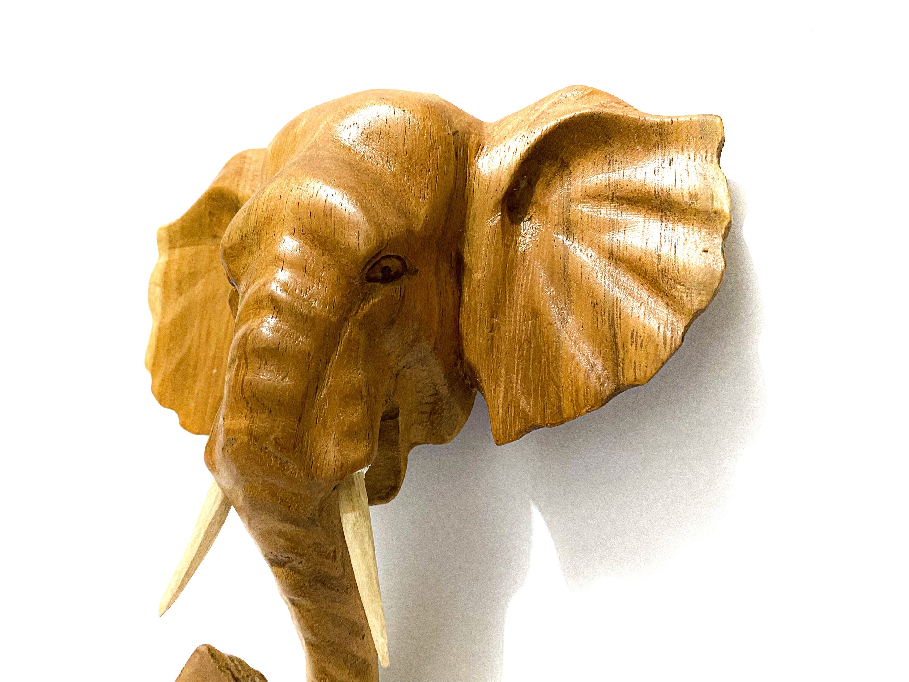 Elephant Head Wall Art Fathers Day Gift Hanging Statue - Etsy