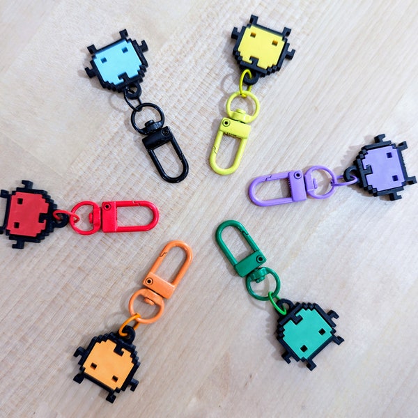 Stardew Valley Junimo Keychain - Etsy