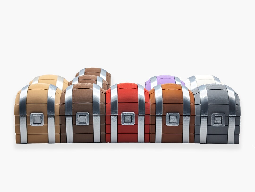 1 Gaming Chest Small Stardew Valley Inspired 38 Colors / Silver, Gold ...