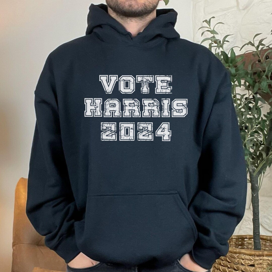 Kamala Harris Hooded Sweatshirt, Kamala Harris Hoodie, Kamala Harris ...