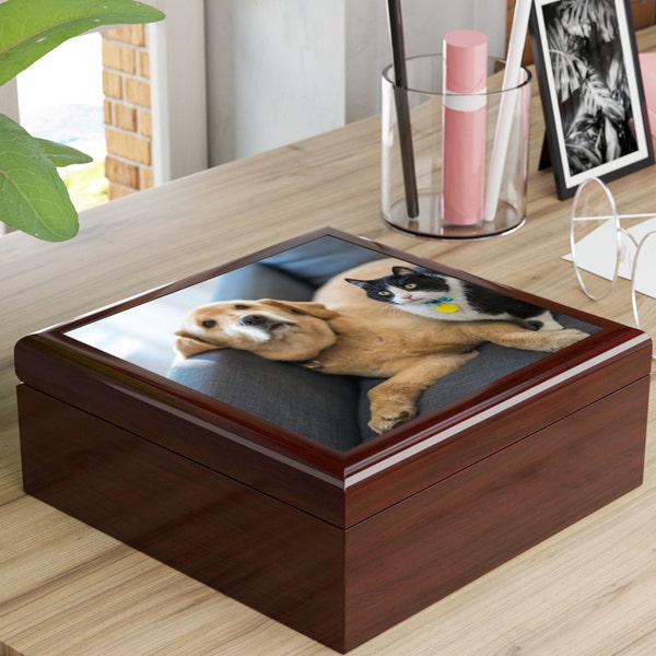 Cat Keepsake Box - Etsy