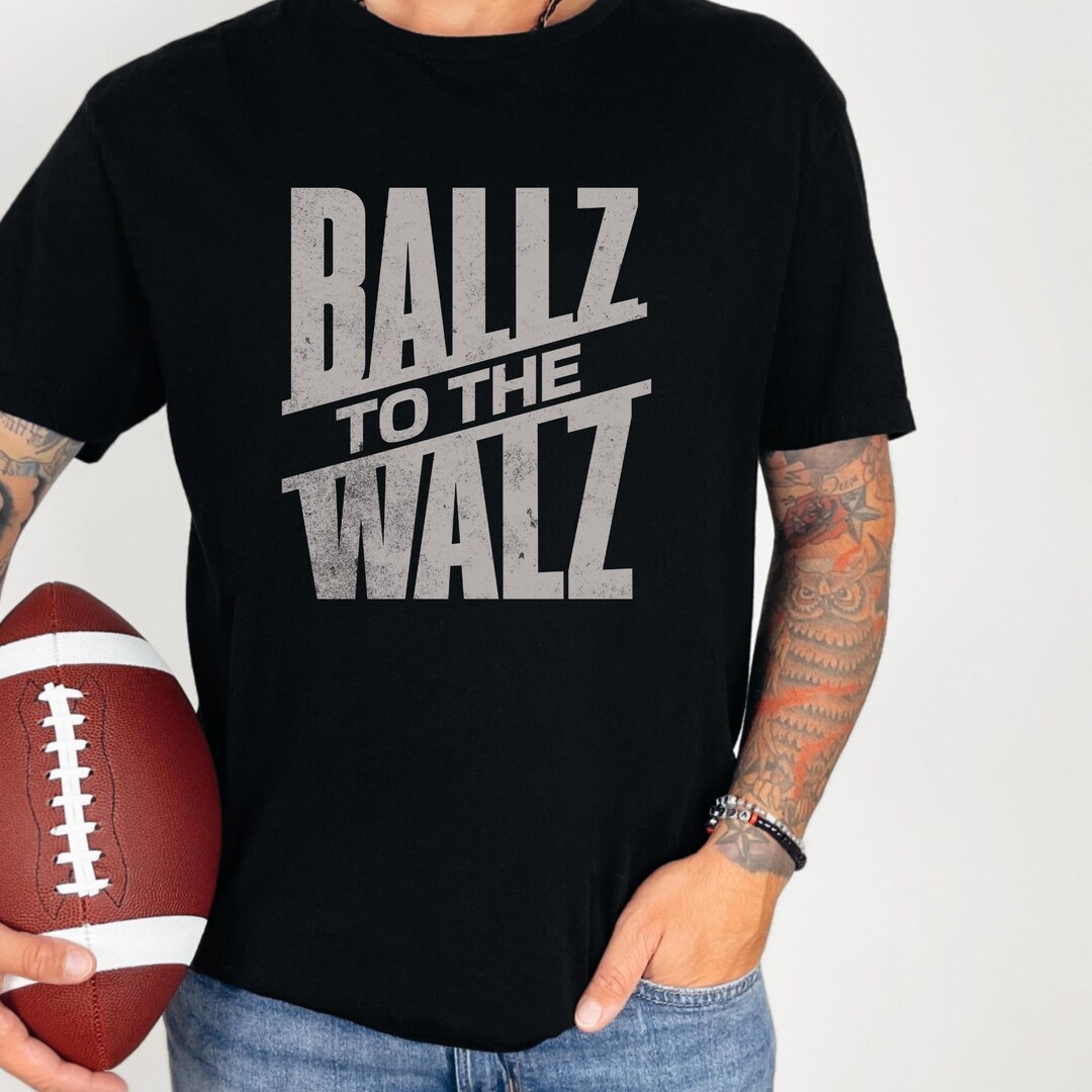 Tim Walz Shirt, Ballz to the Walz T-shirt Softstyle T-shirt, Funny Tim ...