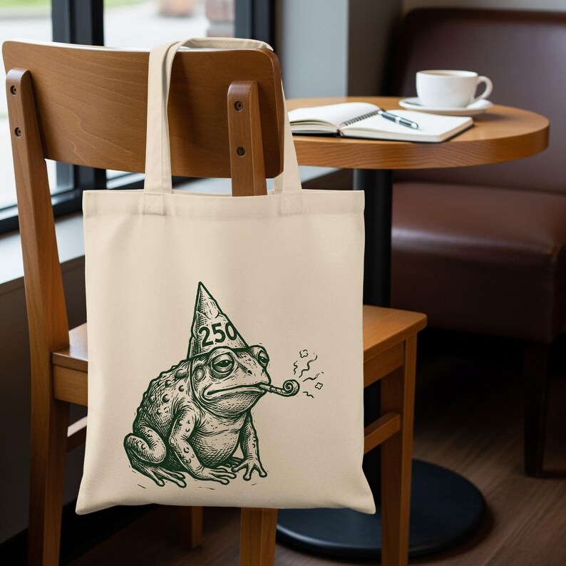 Frog Tshirt, 2026 Election Anxiety Graphic, Funny Toad With Party Hat, Monochromatic Green ...