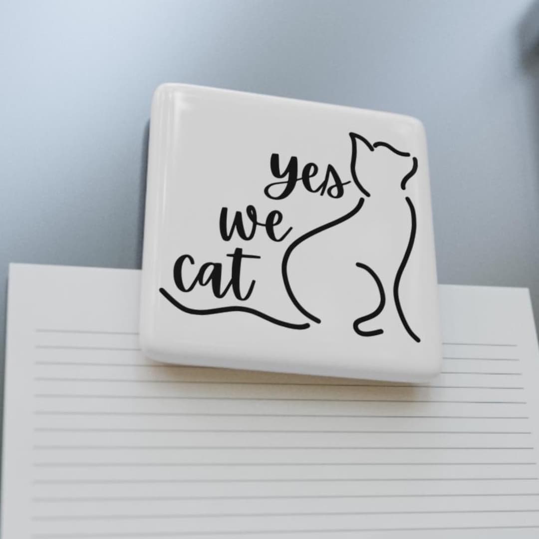 Kamala Harris Magnet Yes We Cat Ladies for Kamala Magnets Yes We Cat ...