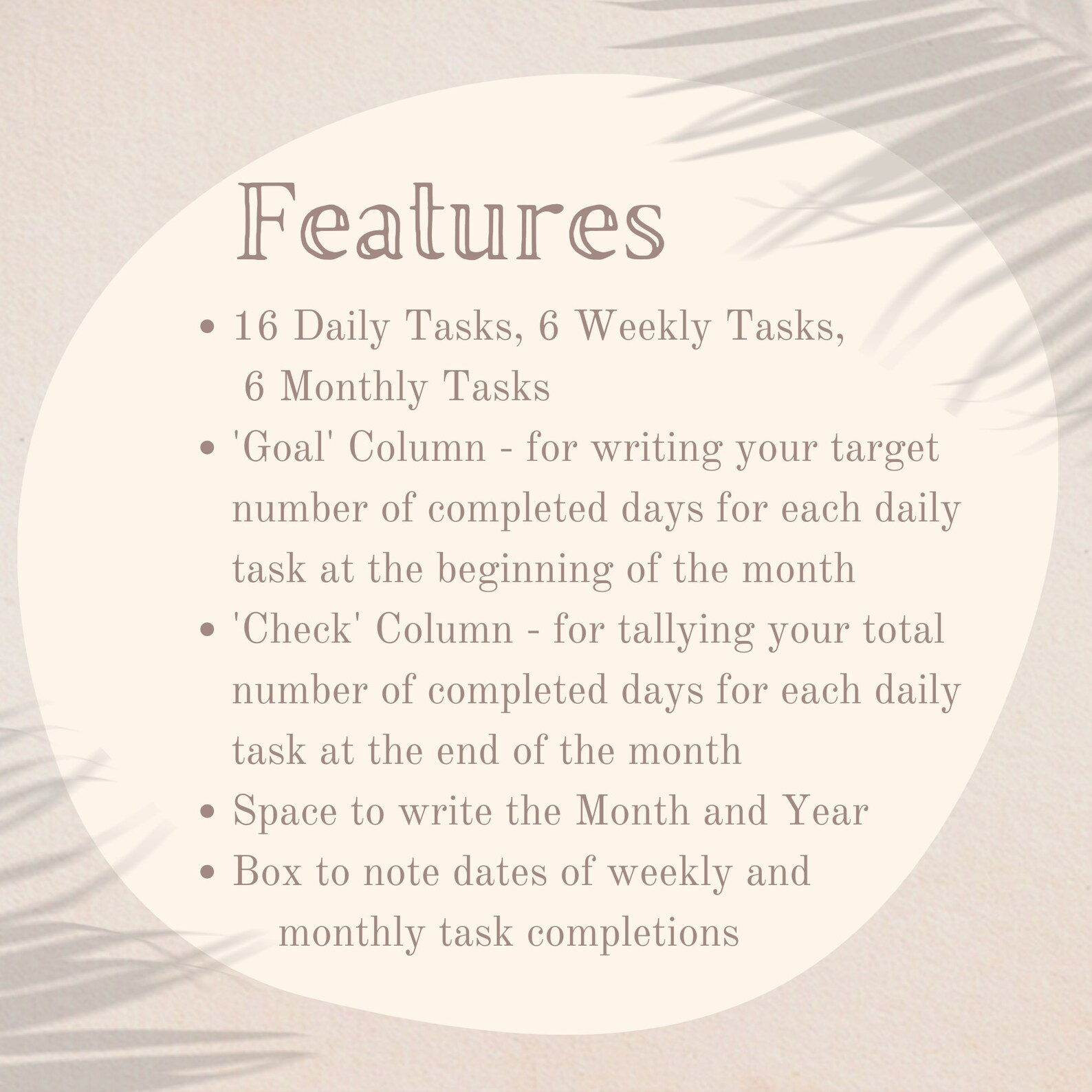 Printable CHORE CHART B&W, Printable Family Chores Tracker, Family ...